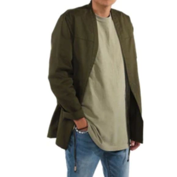 Akashi Kama | Jackets & Coats | Noragijacket By Akashi Kama Dark Olive ...